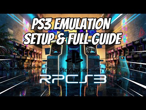 PS3 EMULATOR "RPCS3" FULL GUIDE AND SETUP!!