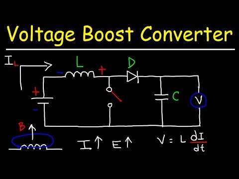 Boost Converters - DC to DC Step Up Voltage Circuits