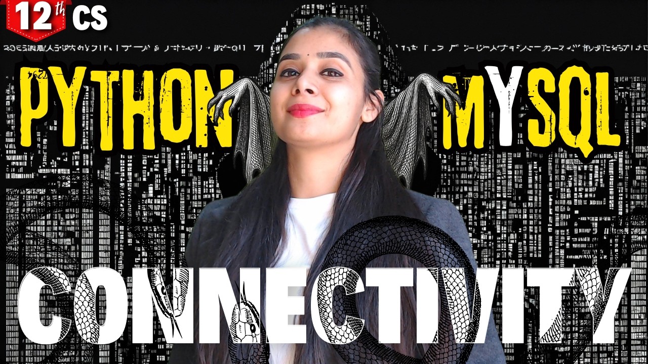 Interface of Python with SQL database | Python Connectivity with MySQL | Class 12 CS