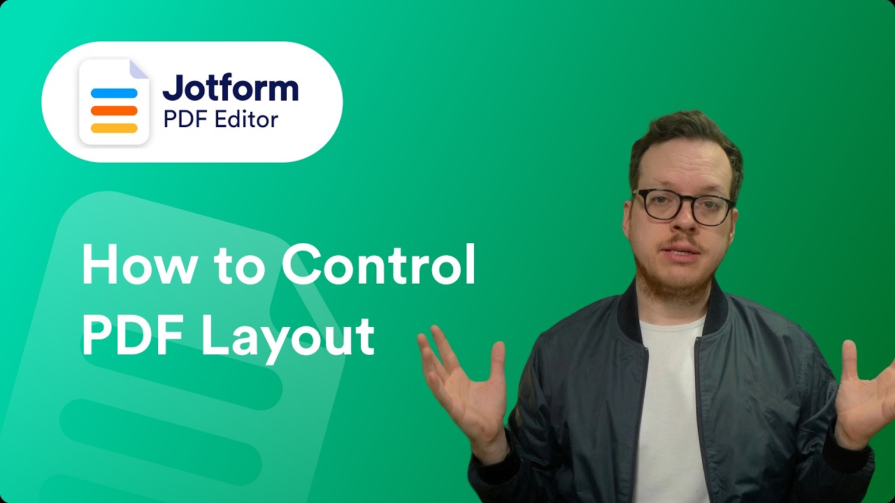 Jotform PDF Editor Tutorial: Control Your PDF Layout Easily (2026)