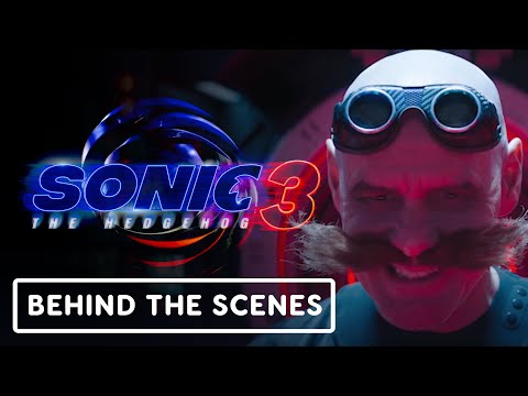Sonic the Hedgehog 3 Official Behind the Scenes Clip Shaving Robotnik ...