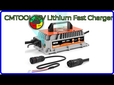 REVIEW (2025): CMTOOL 36V Lithium Fast Charger. ESSENTIAL details.