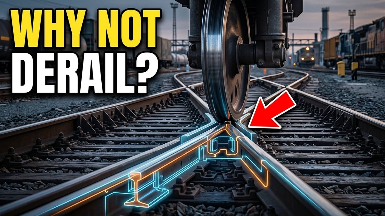 Why Trains Don’t Derail When Switching Tracks