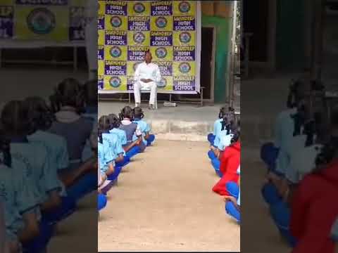 World meditation day #2024#Saandeep High school.