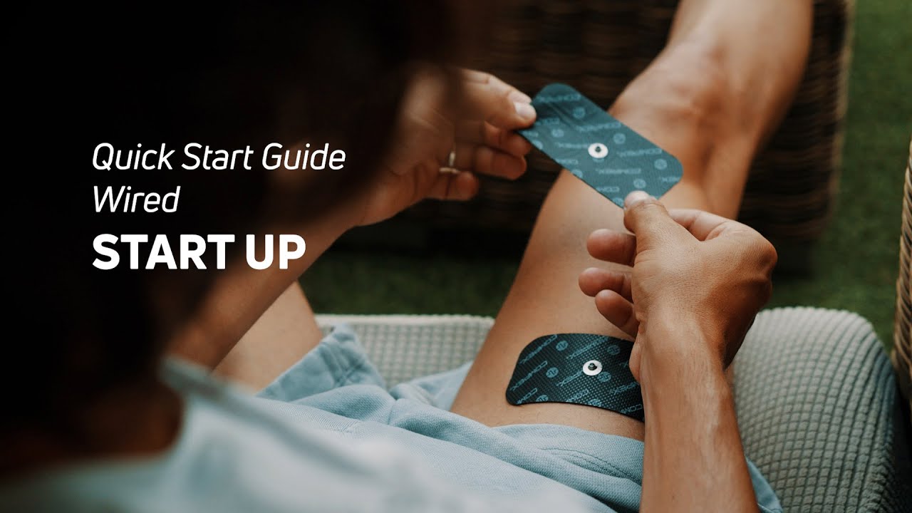 Wired Compex Electrostimulator - Quick Start Guide