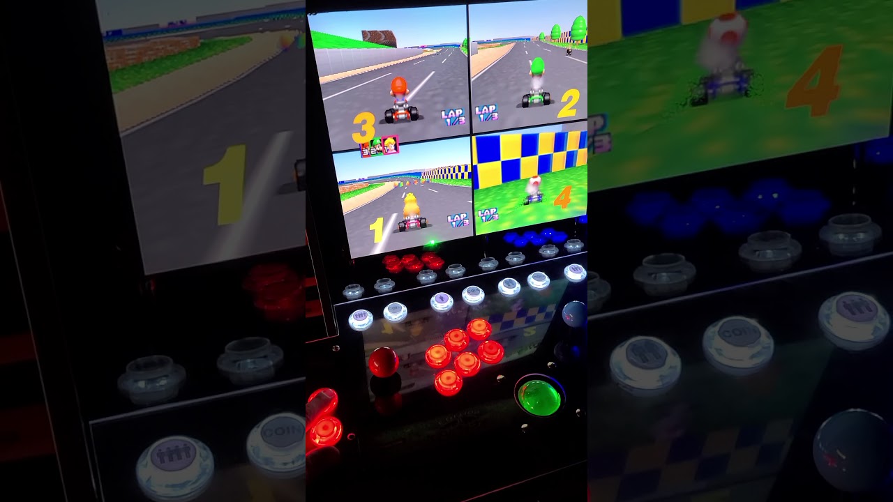 street fighter arcade 1up upgrade 4 player  12000 games