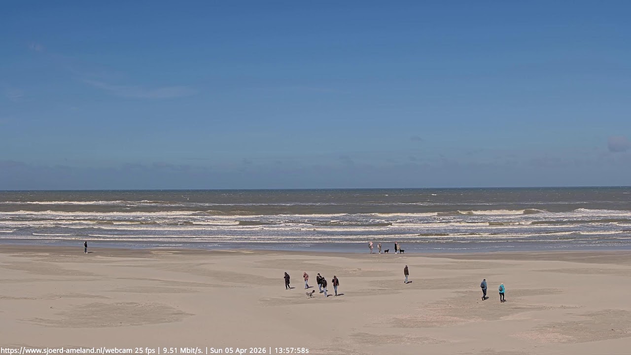 VVV Nes | vvvameland.nl | Strandpaviljoen Sjoerd camera 02. (4K)