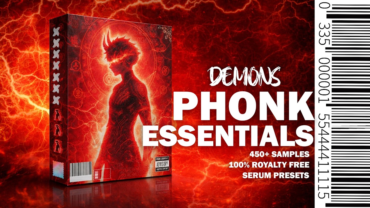 DEMONS PHONK ESSENTIALS | Brazilian Phonk Sample Pack | Funk Sample Pack | Sample Packs