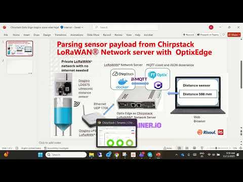 Parsing Chirpstack Sensor Data with OptixEdge