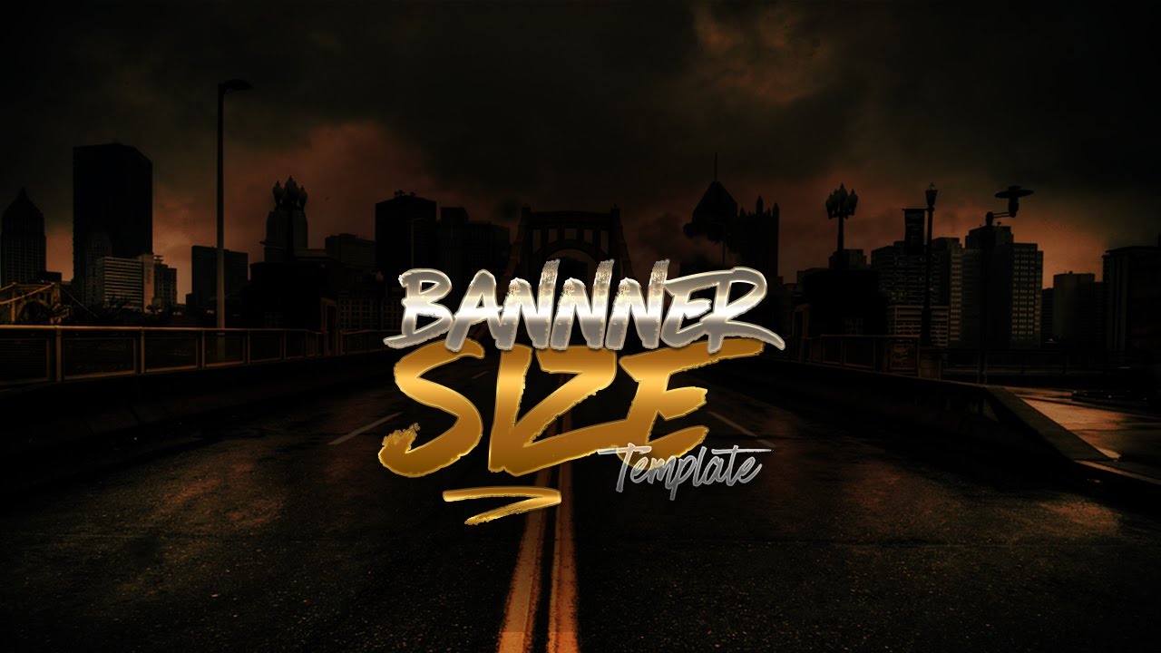 Banner Size Template By LemmeCraft [2017]