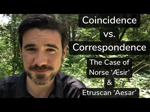Word Origins: Coincidence vs. Correspondence