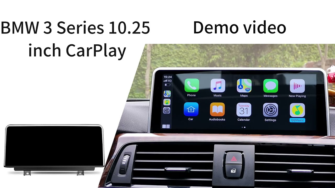 BMW F30：Carplay Head Unit Product Demo Video