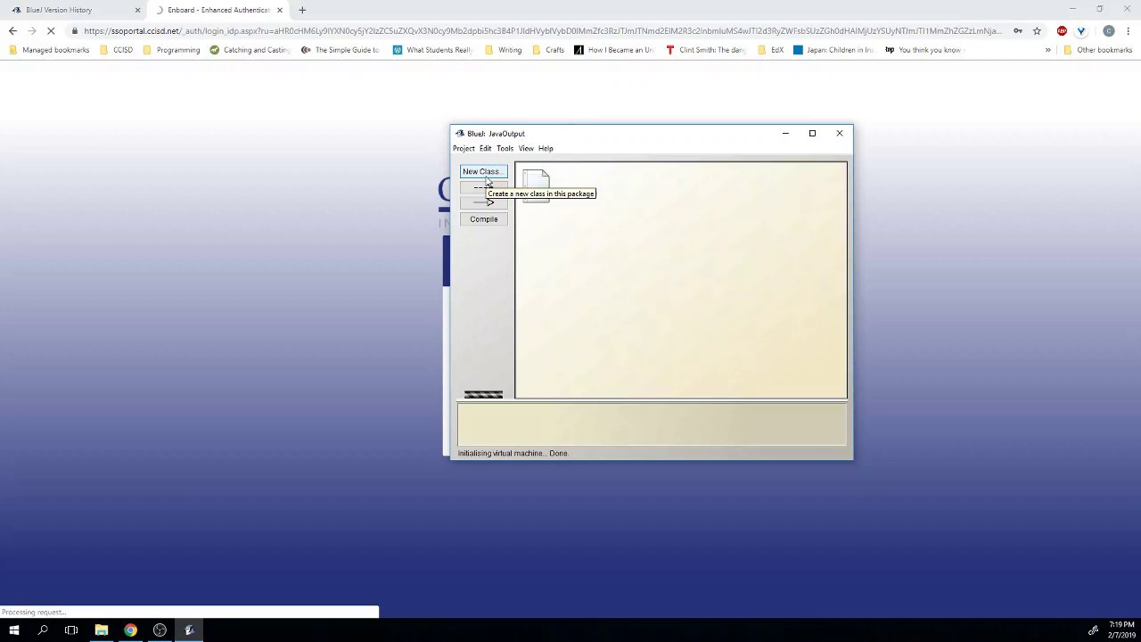 [Java] BlueJ + Class Setup