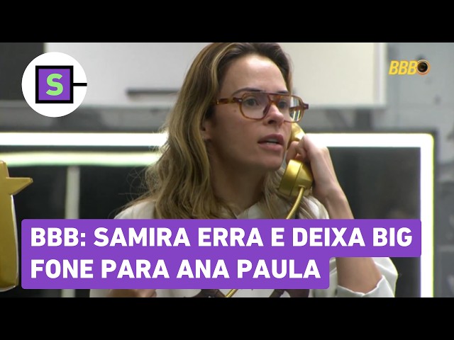 BBB 26: Ana Paula atende ao Big Fone e ganha R$ 20 mil
