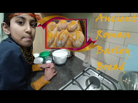 Making Ancient Roman Barley Bread
