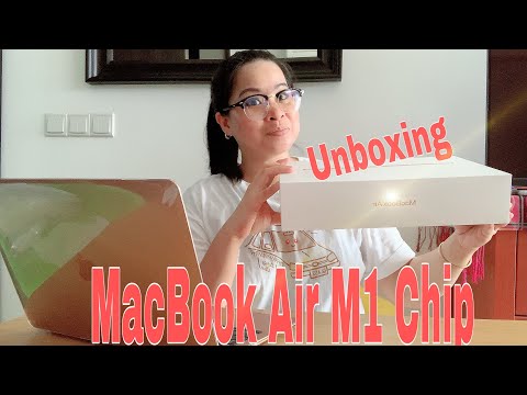 M1 MAcBook Air 2020 Gold/Unboxing||MCB