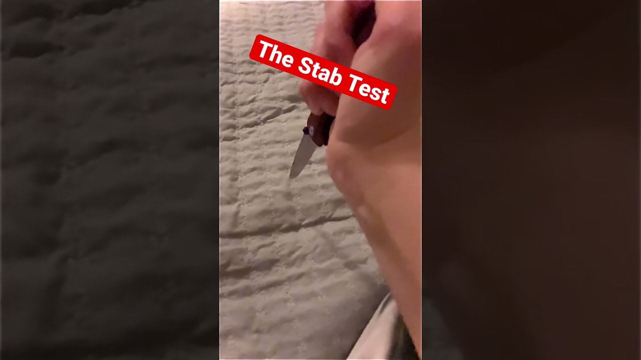 ~The Stab Test~ #knives