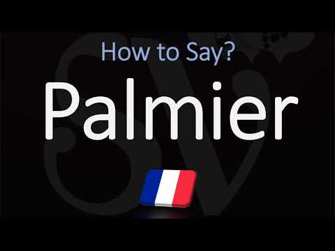 How to Pronounce Palmier Cookie? (CORRECTLY)