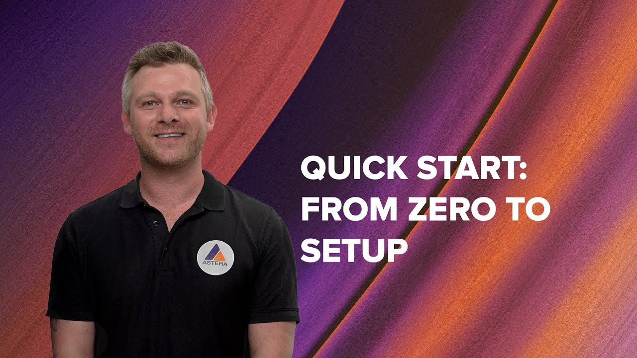 Quick start: From zero to setup