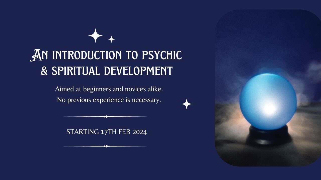A new workshop is coming | 2024, psychic and spiritual development