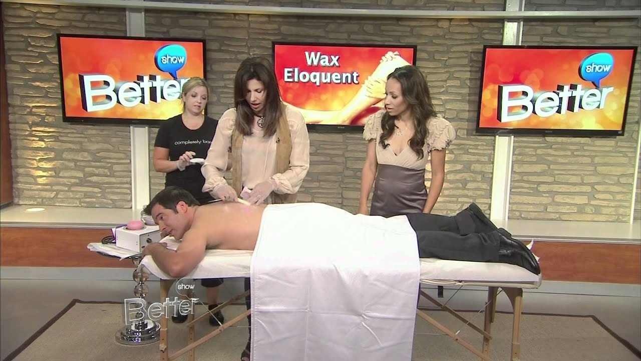 JD Gets His Back Waxed