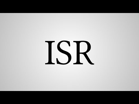 What Does "ISR" Stand For?