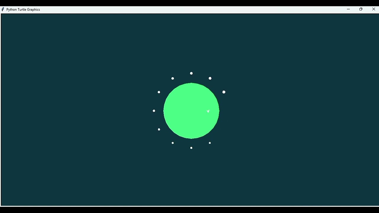 how to make Android 11 logo by using python turtle #android #google