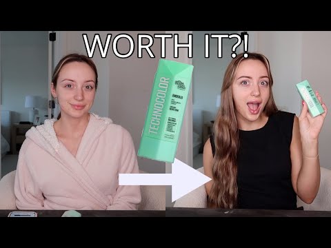 Bondi Sands Emerald Technocolor Self Tanning Face Serum Review + Demo!