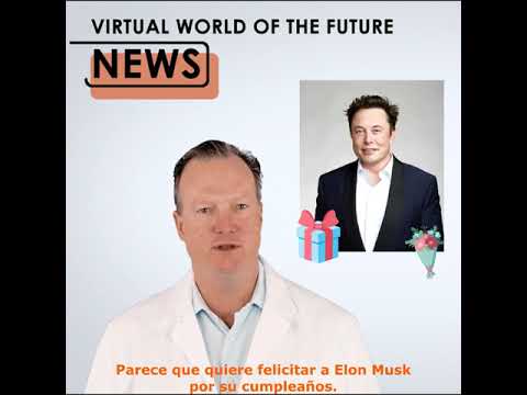 Alex from Mars wants to congratulate Elon Musk on his birthday.