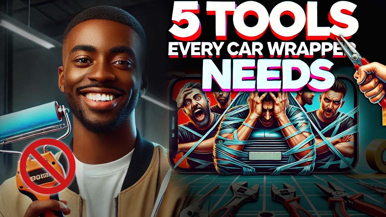 5 Tools Every Car Wrapper Needs