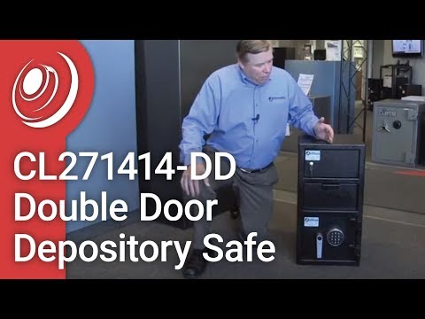 SafeandVaultStore CL271414-DD Double Door Depository Safe