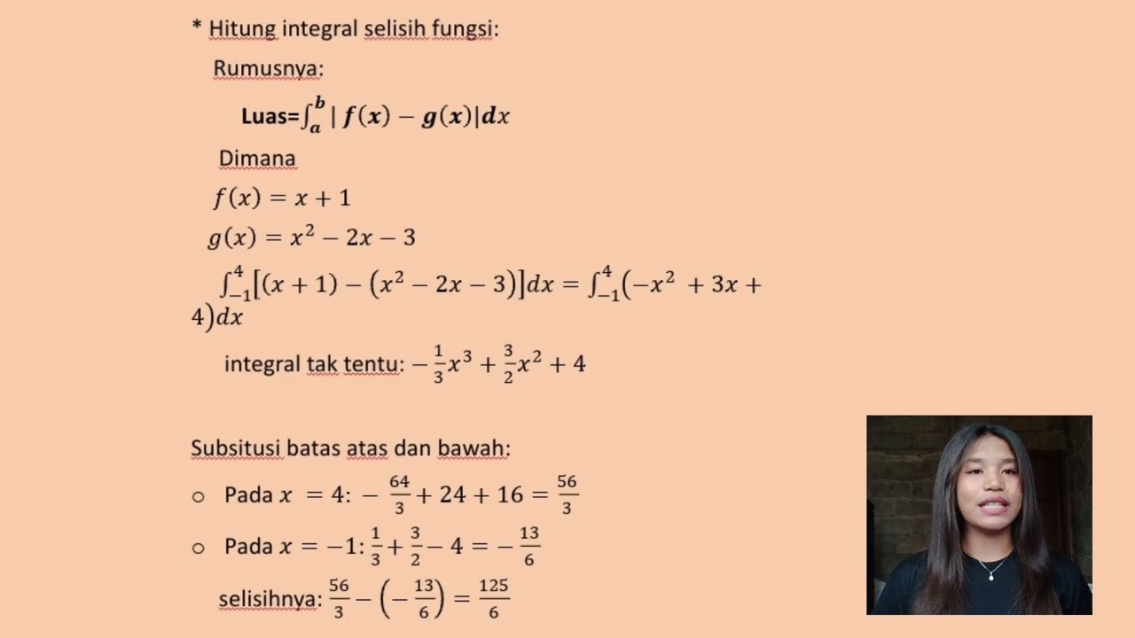 Presentasi Kalkulus 2: Integral dan pengimplementasian integral