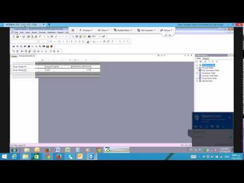 شرح open RPT file in Crystal Report 7 معتمد - منصة معارف