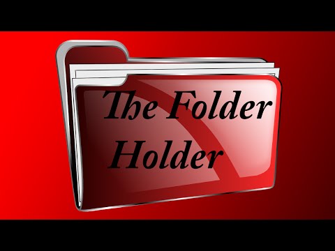 THE FOLDER HOLDER!!!!