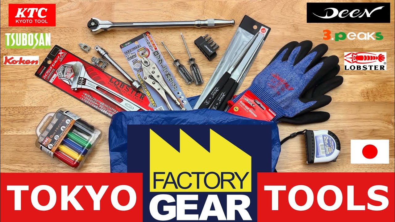 Tokyo Tool Haul From Factory Gear Japan 🇯🇵 