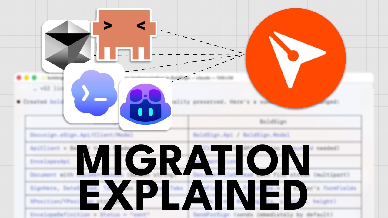 How to Migrate from DocuSign to BoldSign Without Breaking Your Integration