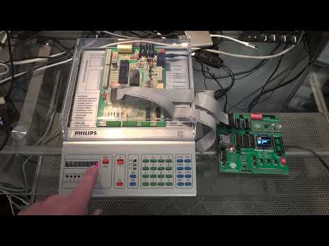 PicoRAM Ultimate & The Philips MC6400 MasterLab CPU Trainer from 1985