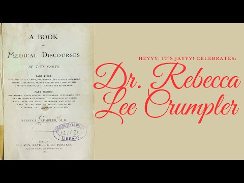 Dr. Rebecca Lee Crumpler #blackhistorymonth