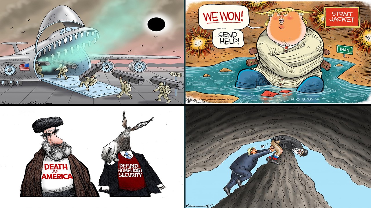 Today’s Wildest Political Comics – Viral Trump Satire & Funniest American Cartoon Moments || MAR 29