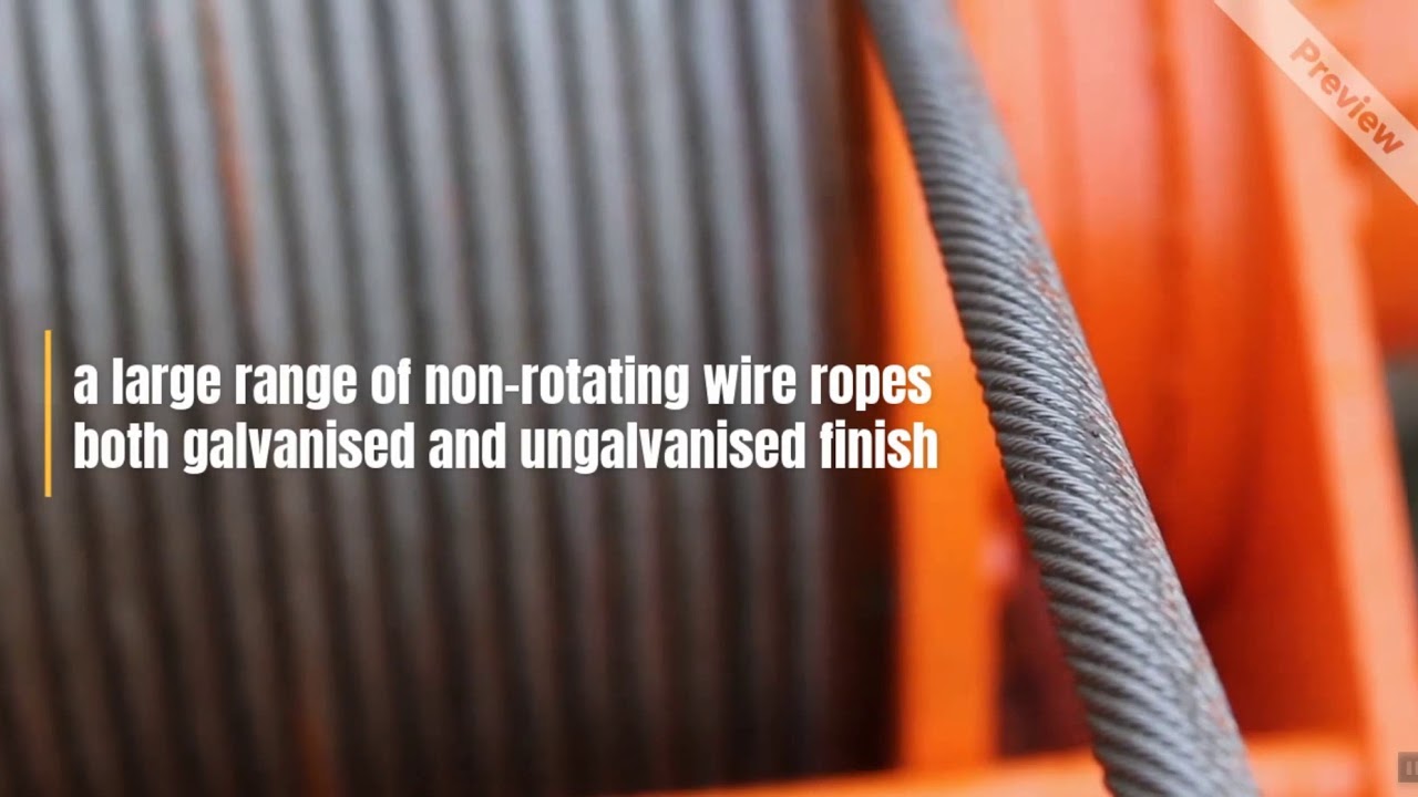 Rotation Resistant Wire Ropes
