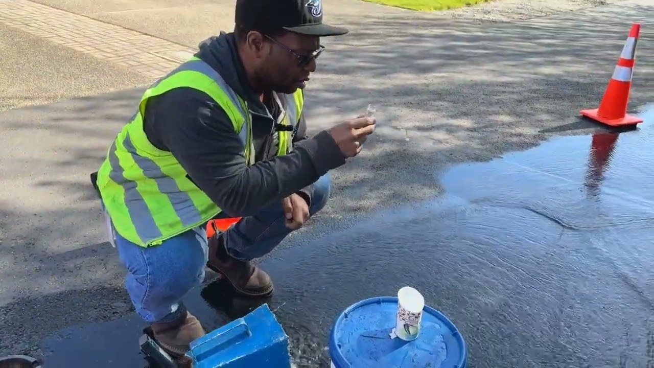 Dead End Water Flushing Process