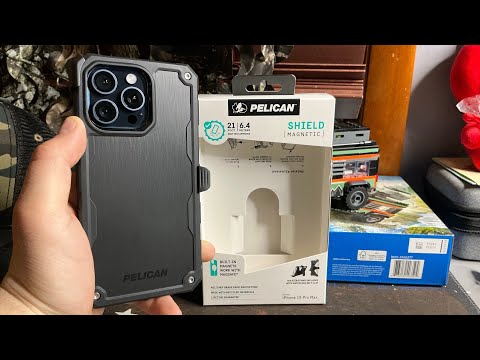 PELICAN Shield iPhone 15 Pro Max Military Case Unboxing/ Review!!