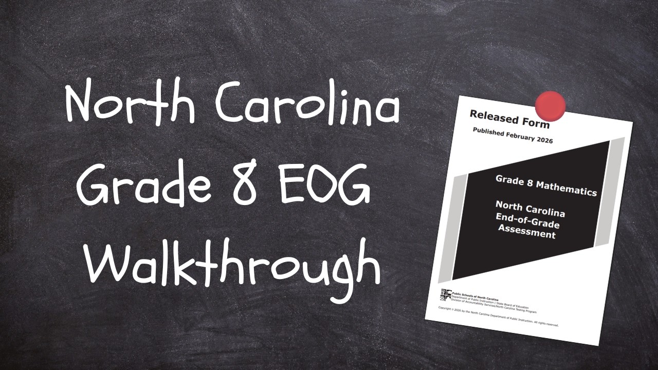 NC 8th Grade EOG Walkthrough