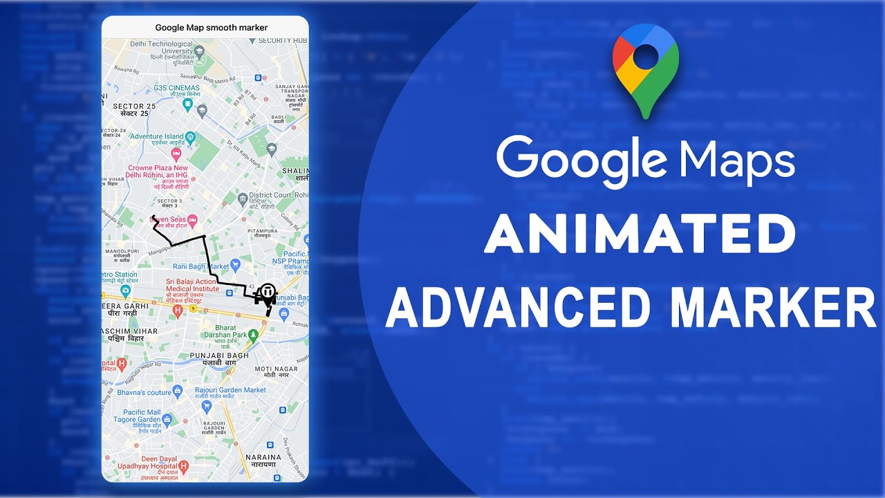 Google Maps Marker Animation in Ionic | Real-Time Route Tracking (2024)