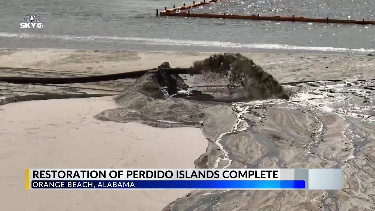 Multi-million dollar restoration project complete for the Islands of Perdido