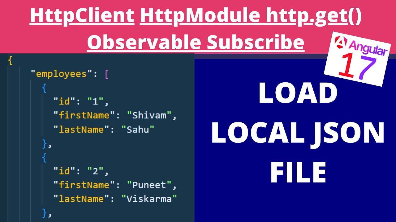 READ JSON I HTTPCLIENT I ANGULAR I TYPESCRIPT