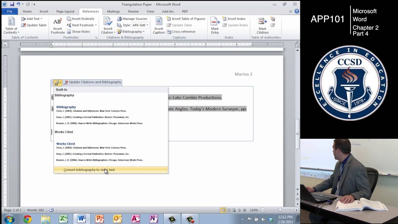 APP101 - Word Chapter 2 - Part 4