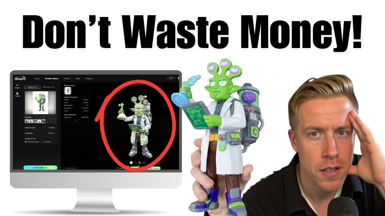 I tested every AI 3d model generator.. here‘s what you NEED TO KNOW!