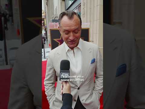 Star Wars: Skeleton Crew | Jude Law Hollywood Walk of Fame | Disney+
