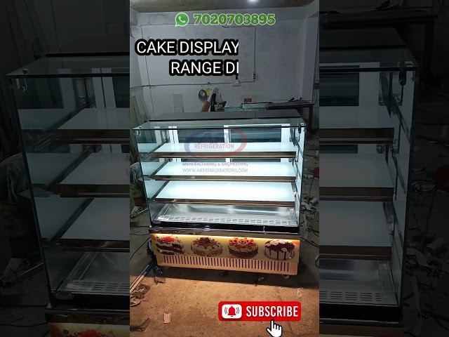 Stainless Steel Display Counter - Glass Panipuri Display Counter ...